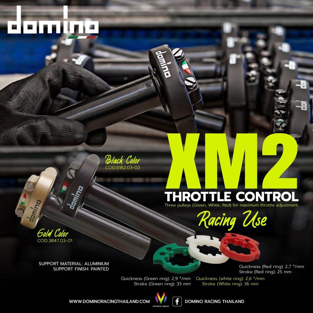 ประกับทดรอบ XM2 Push-Pull Racing XM2 THROTTLE CONTROL FOR YAMAHA ...